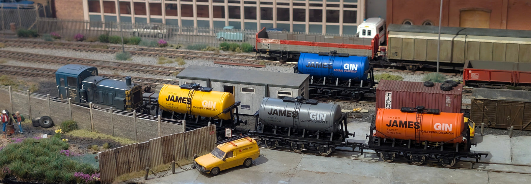 Limited Edition James Gin "GIN OF THE PEOPLE" Triple Wagon Pack