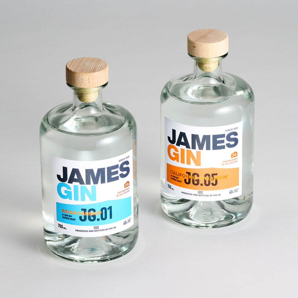 Gin Packs, Mini Bottle Starter Packs, Mini Gin Gift Set - James Gin